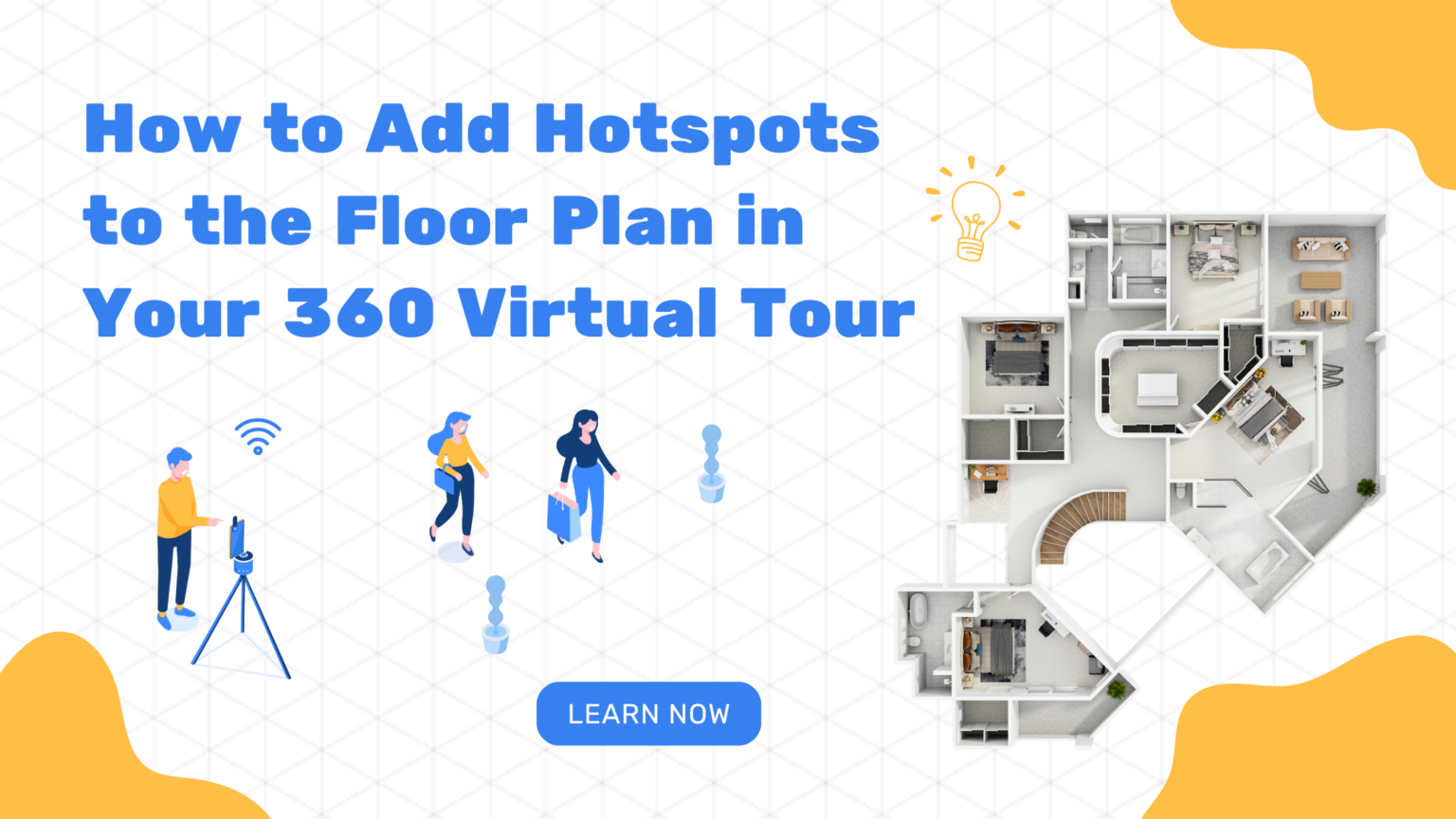 How to Add Hotspots to the Floor Plan in Your 360 Virtual Tour